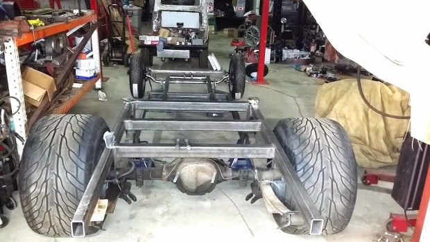 VW Type 2 Hot Rod with a Mid-engine V8 - engineswapdepot.com