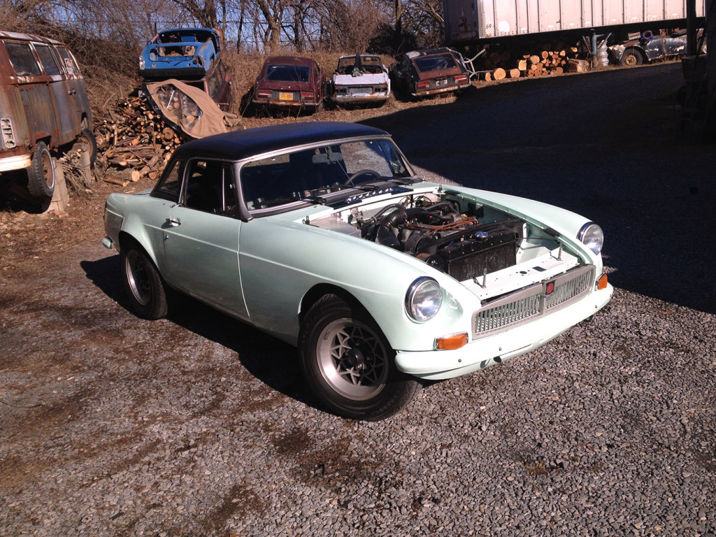 MGB with a Mk1 Supra Drivetrain - engineswapdepot.com