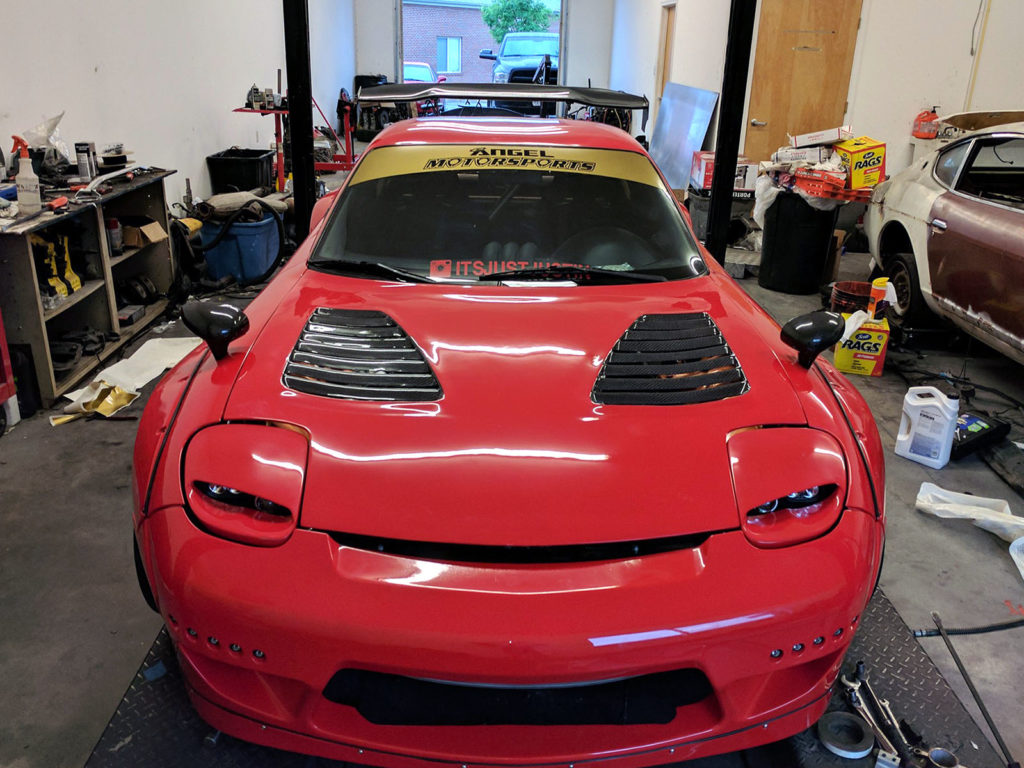 Mazda RX-7 with a Triple-Turbo 20B