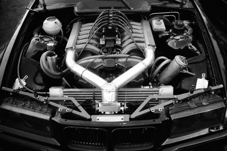 BMW E36 with a M73 V12 - engineswapdepot.com