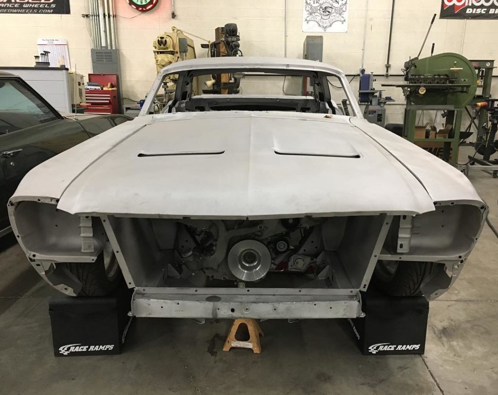 1968 Mustang with a Twin-Turbo Ferrari V8 – Engine Swap Depot