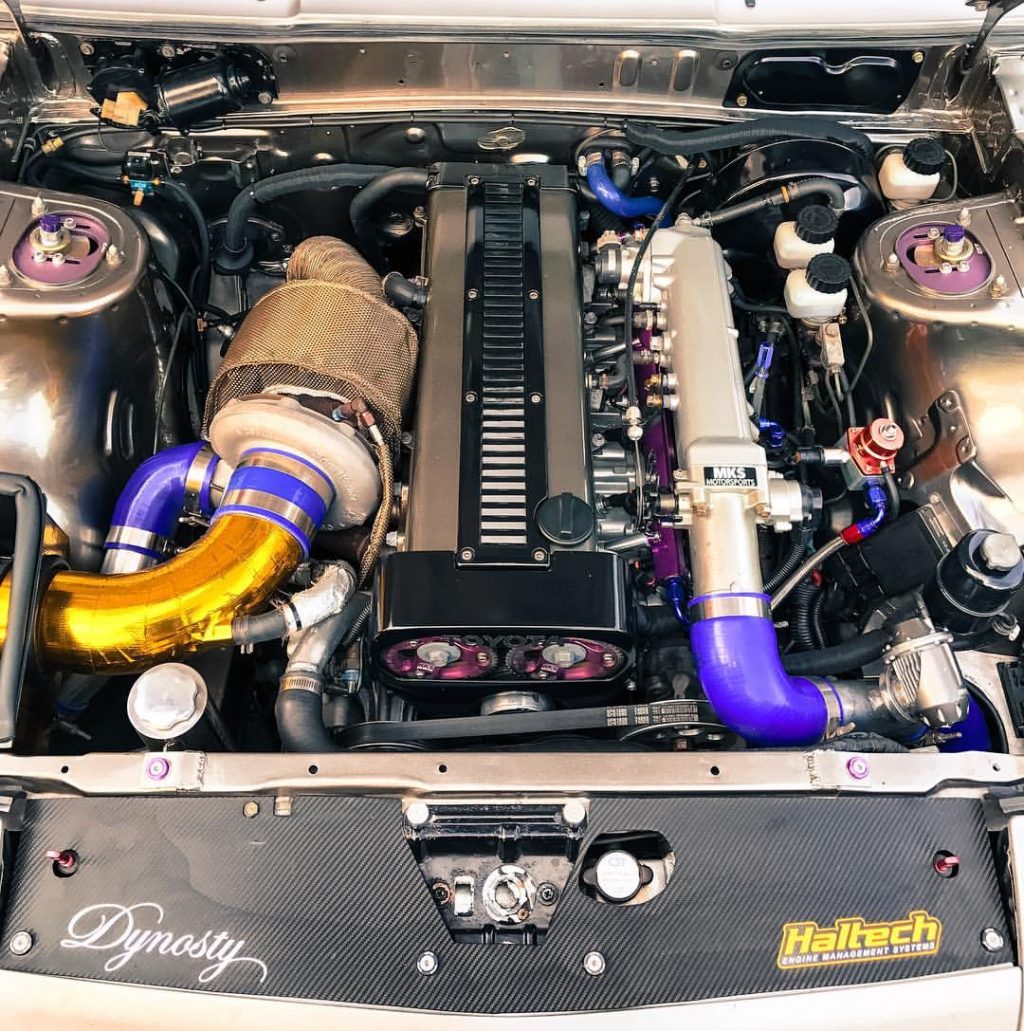 1987 Mitsubishi Starion with a Turbo 1JZ Inline-Six – Engine Swap Depot