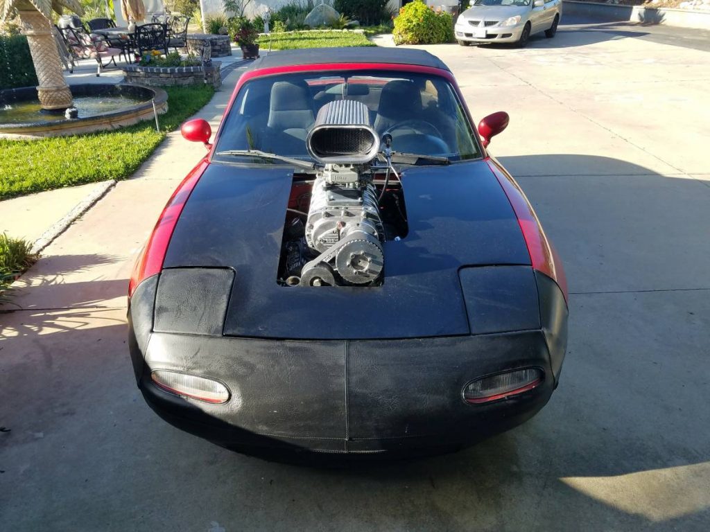 For Sale: 1990 Miata with a Supercharged Ford V8