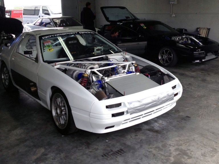 Rod Millen’s 4WD RX-7 with a Turbo 20B Triple-Rotor - engineswapdepot.com